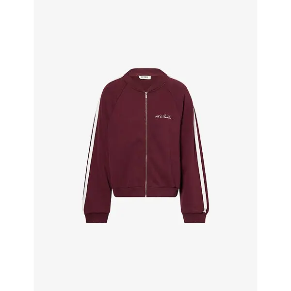 4TH & RECKLESS Cotton-jersey Bomber Jacket