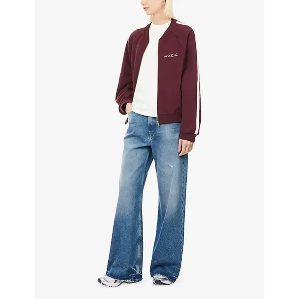 4TH & RECKLESS Cotton-jersey Bomber Jacket