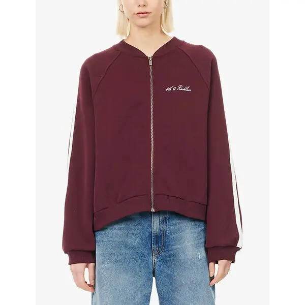 4TH & RECKLESS Cotton-jersey Bomber Jacket