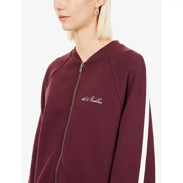 4TH & RECKLESS Cotton-jersey Bomber Jacket