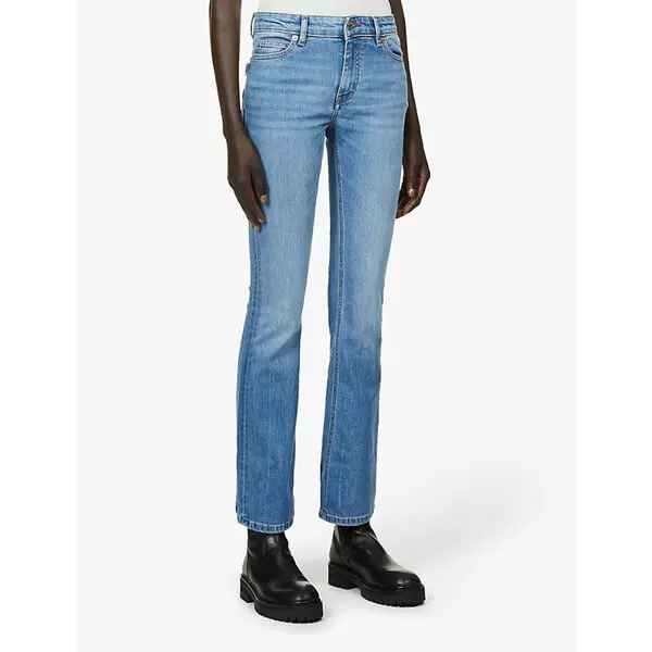 Zadig&Voltaire Eclipse Bootcut Denim Jeans - Bleu