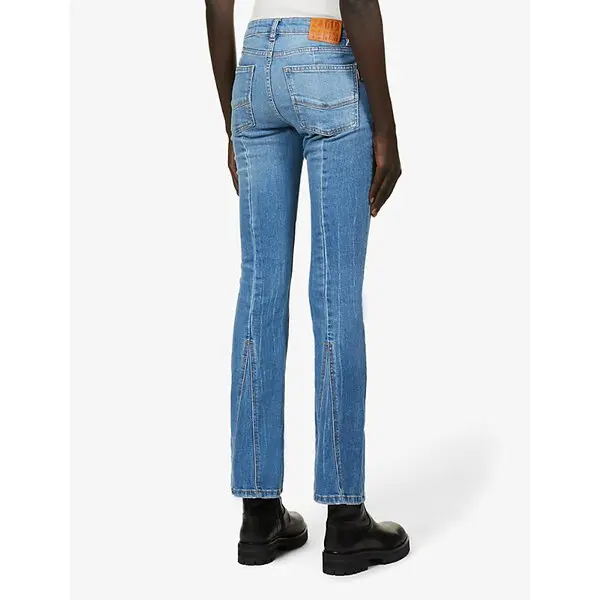 Zadig&Voltaire Eclipse Bootcut Denim Jeans - Bleu