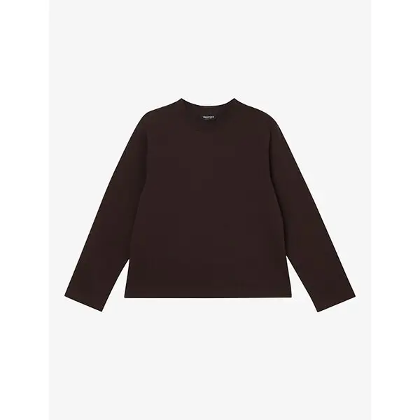 Whistles Cotton-jersey Top