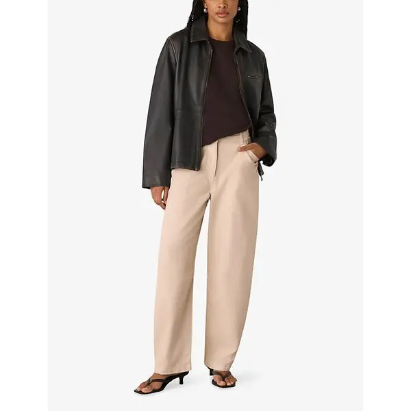 Whistles Cotton-jersey Top