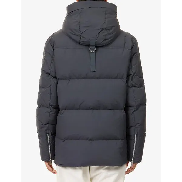 Moose Knuckles Everest 3q Puffer Hooded Woven-down Jacket
