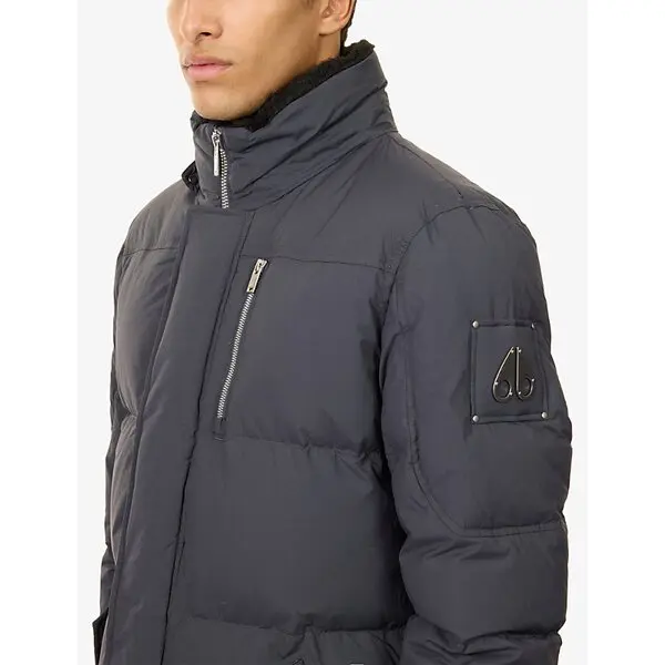 Moose Knuckles Everest 3q Puffer Hooded Woven-down Jacket