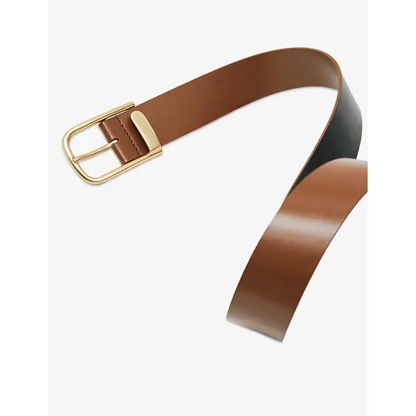 REISS Iyla Leather Belt