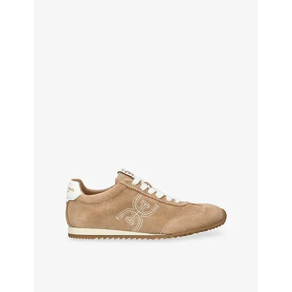 Sam Edelman Isella Suede Trainers - Tan