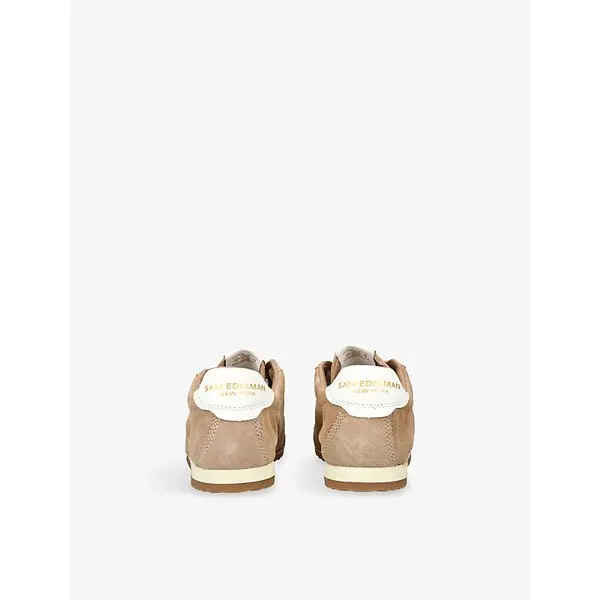 Sam Edelman Isella Suede Trainers - Tan