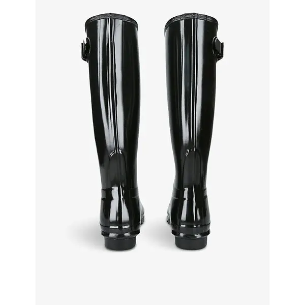 Hunter Original Gloss Wellington Boots - Black