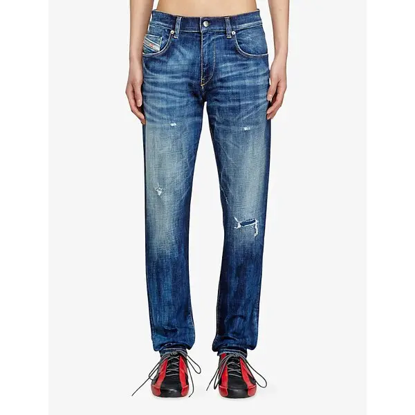 DIESEL® D-strukt Slim-leg Stretch-denim Jeans
