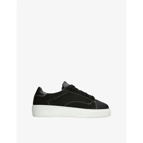 NUMERIS Eclipse Suede Trainers - Black