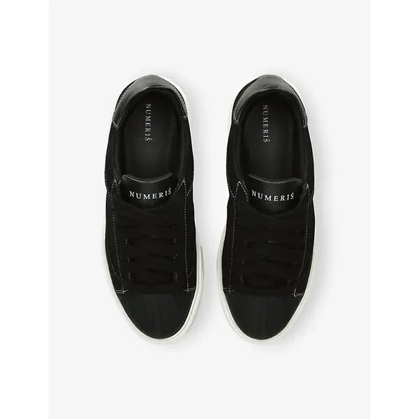 NUMERIS Eclipse Suede Trainers - Black