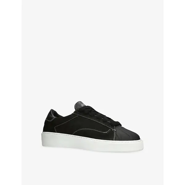 NUMERIS Eclipse Suede Trainers - Black