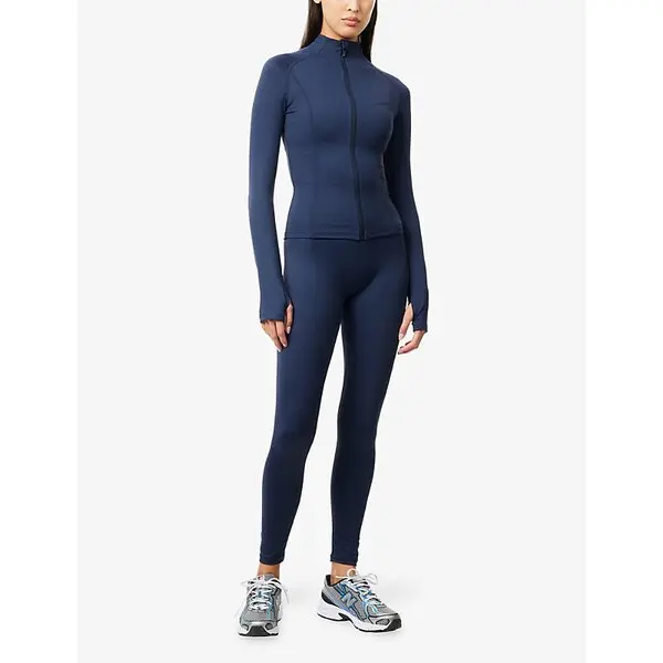 SISTERLY TRIBE High-neck Zip Jacket
