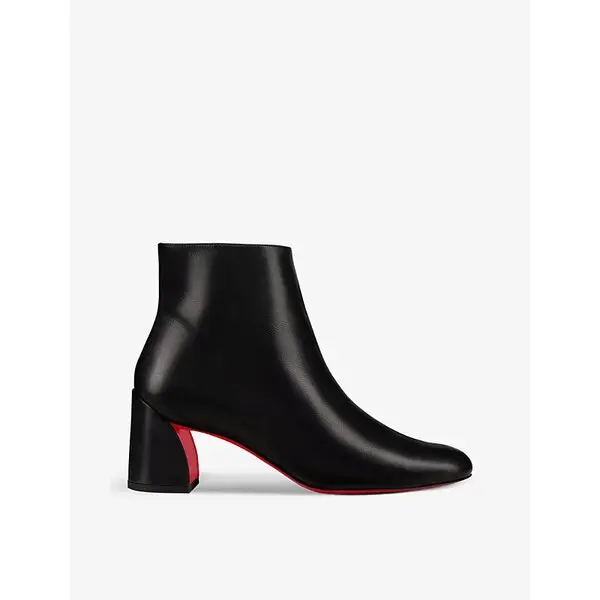 CHRISTIAN LOUBOUTIN Turela 55 Leather Ankle Boots