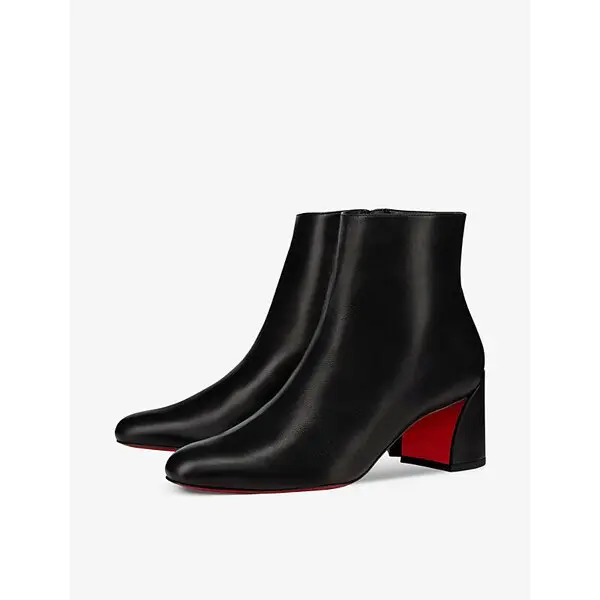 CHRISTIAN LOUBOUTIN Turela 55 Leather Ankle Boots