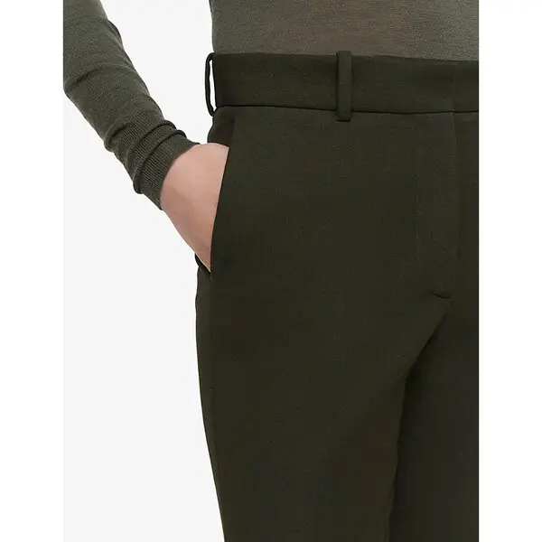 JOSEPH Slim-leg Stretch-woven Trousers