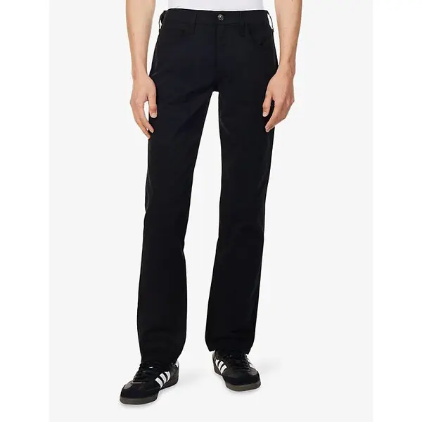 Paige Macneil Straight-leg Cotton-twill Trousers