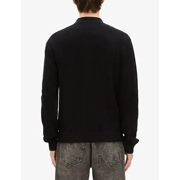 The Kooples Honeycomb Knitted Cardigan