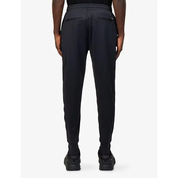 Vuori Sunday Performance Stretch-jersey Jogging Bottoms - Black