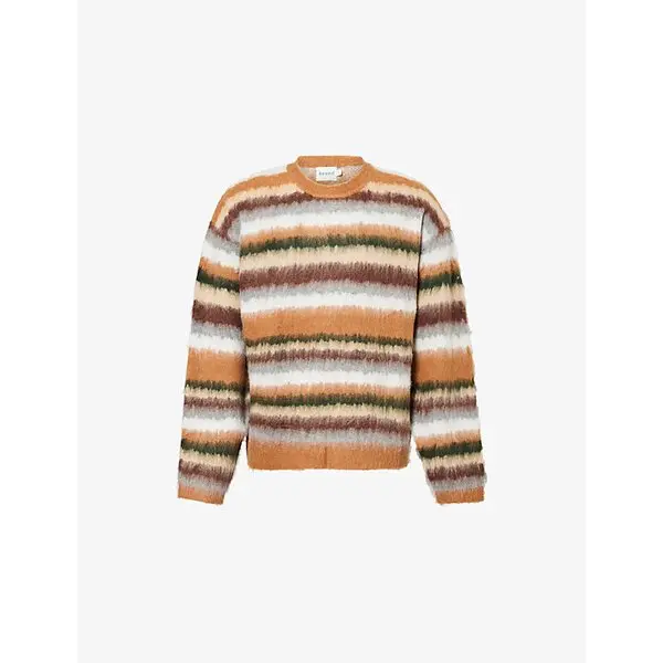 BOUND Striped Knitted Jumper