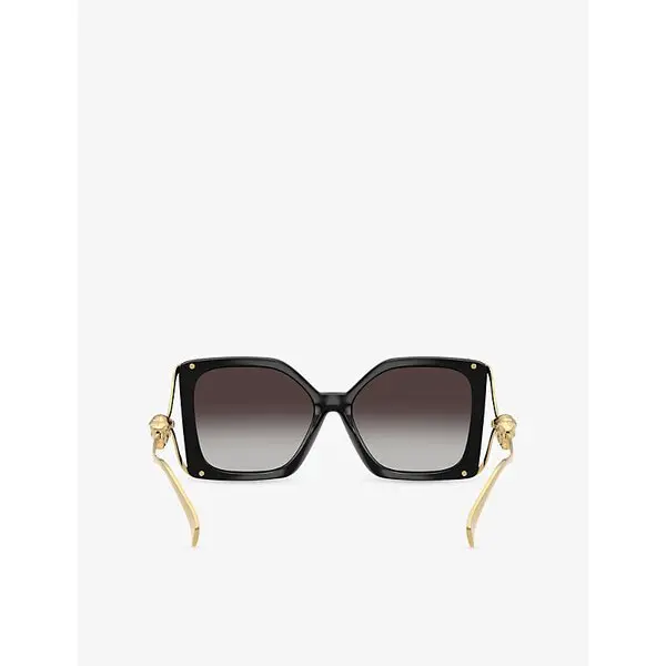 Versace Ve4502u Square-frame Sunglasses - Black