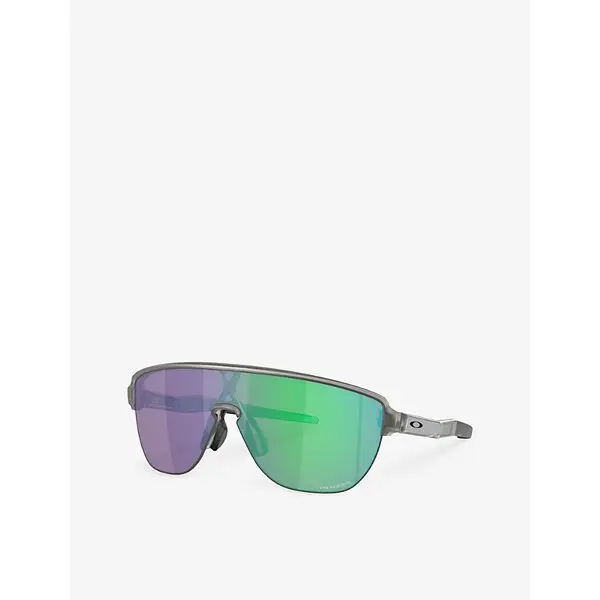 Oakley Acetate Shield Sunglasses - Grey