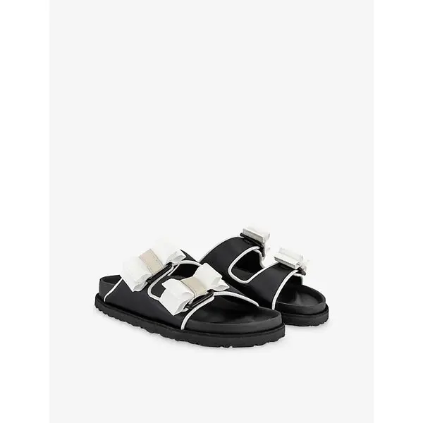 BIRKENSTOCK Arizona Bow Satin Sandals