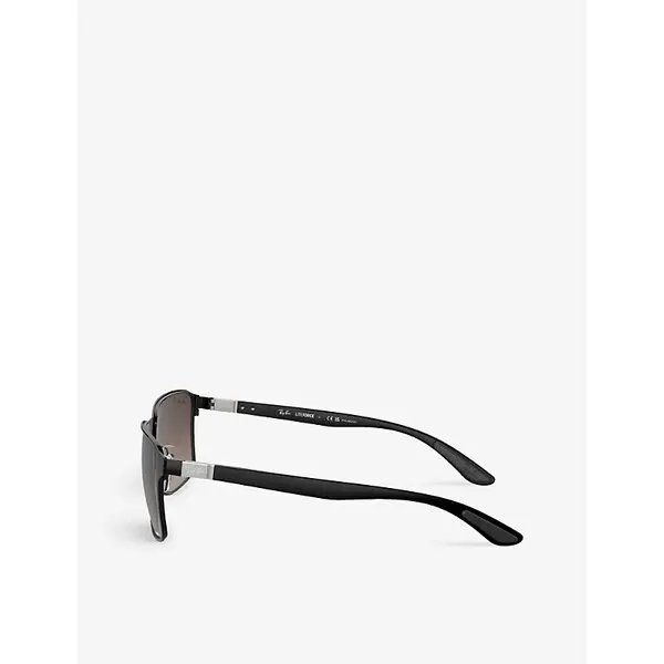 Ray-ban Square Metal Sunglasses - Black