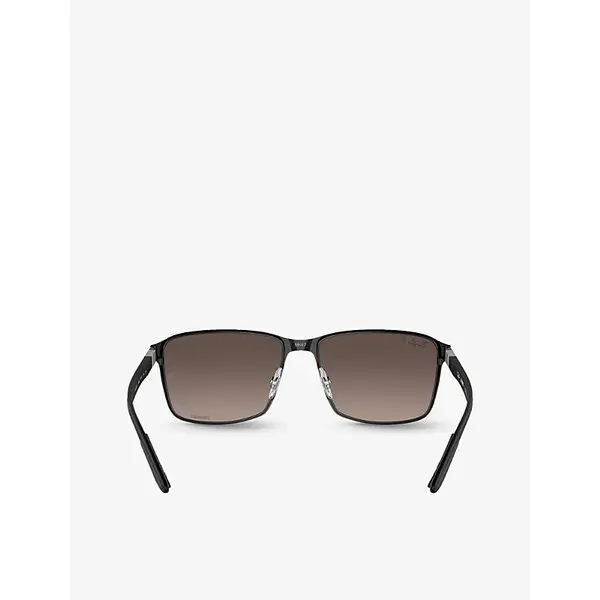 Ray-ban Square Metal Sunglasses - Black