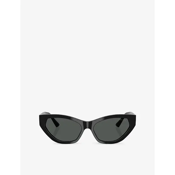JIMMY CHOO Jc5022b Cat-eye Sunglasses - Black