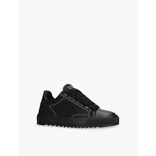 NUMERIS Atelier Suede Trainers - Black