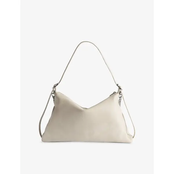 Zadig&Voltaire Jim Leather Shoulder Bag - Flash