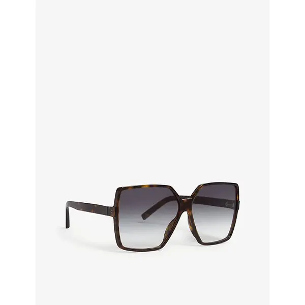 Saint Laurent Betty Square Frame Sunglasses