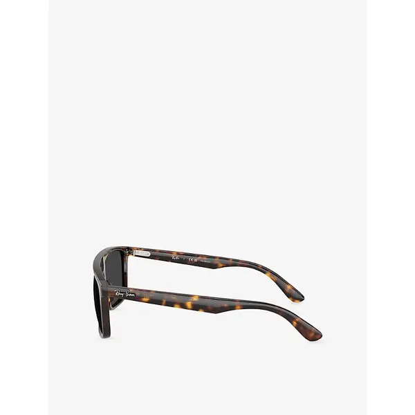 Ray-ban Rb2222 Tortoiseshell Acetate Square Frame Sunglasses