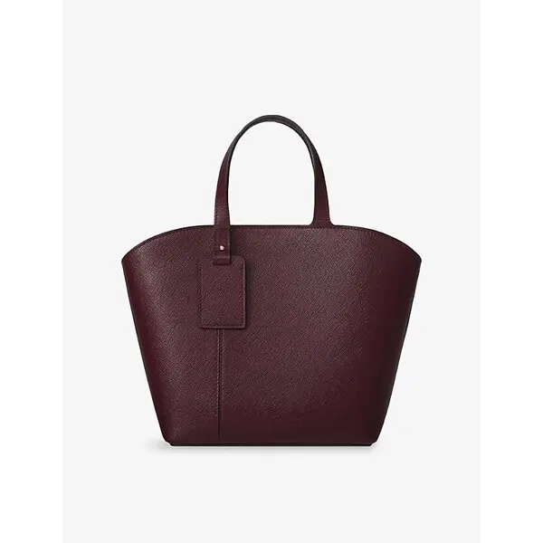 Cartier C De Mini Leather Tote Bag - Grape