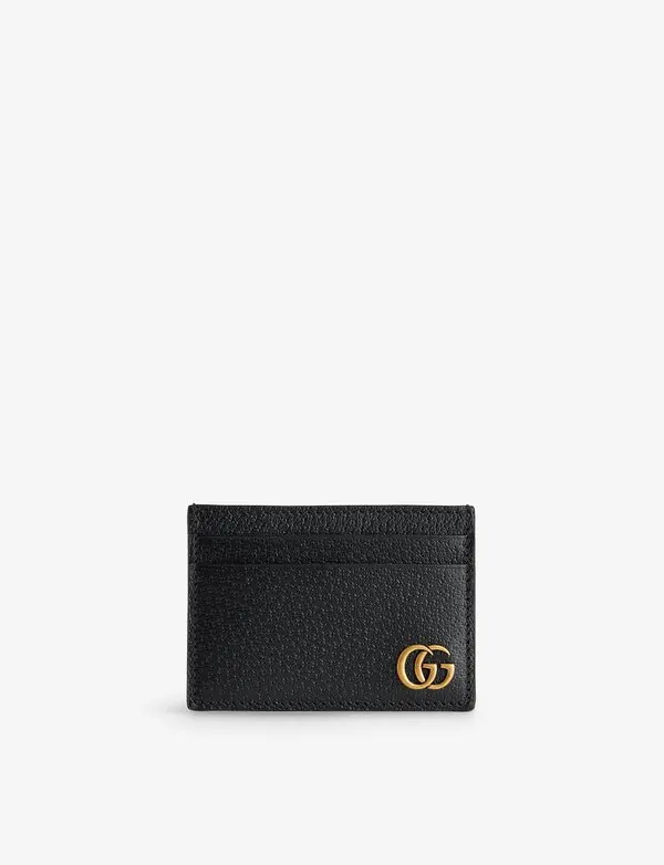 Gucci Gg Marmont Leather Card Holder