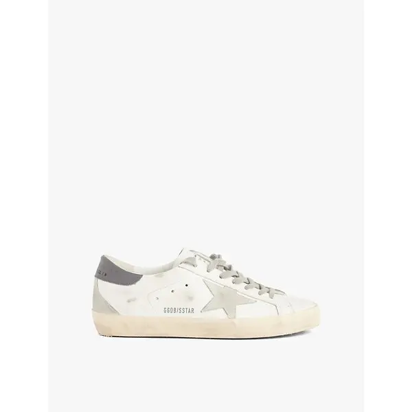 GOLDEN GOOSE Superstar Leather Trainers With Star Patch