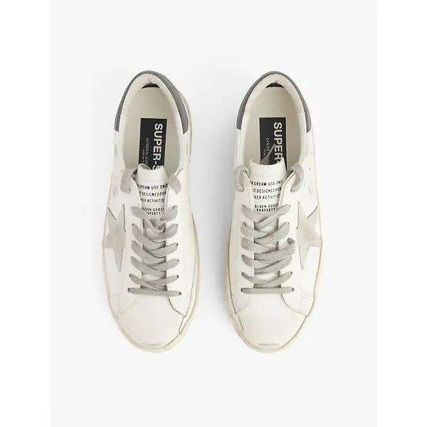 GOLDEN GOOSE Superstar Leather Trainers With Star Patch