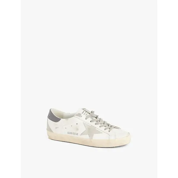 GOLDEN GOOSE Superstar Leather Trainers With Star Patch