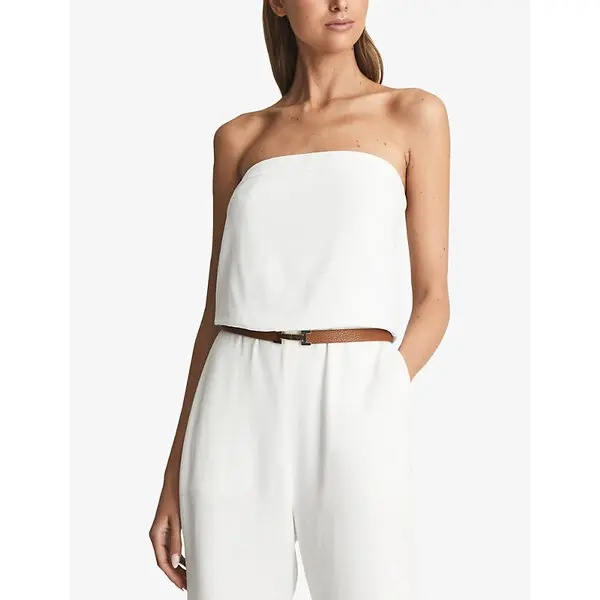 REISS Hayley Leather Belt