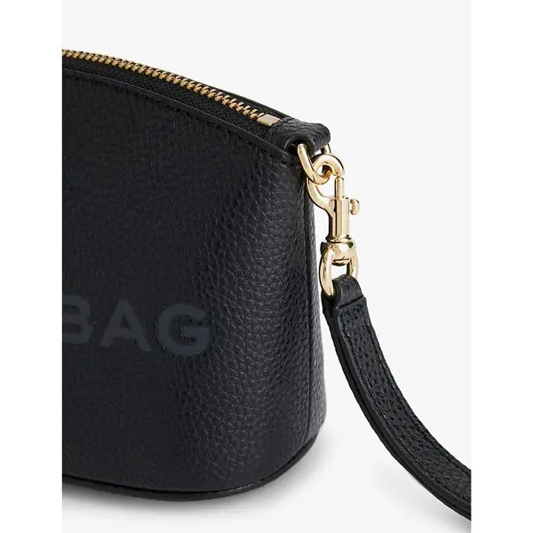 Marc Jacobs Leather Cosmetics Pouch - Black