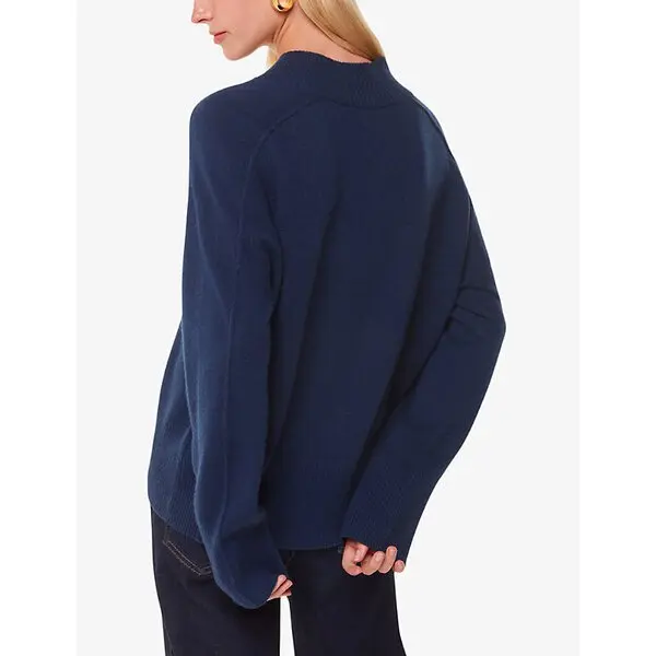 Whistles Relaxed-fit Cashmere Jumper