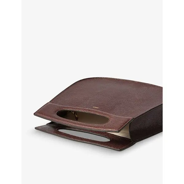 Soeur Cheri Leather Tote Bag - Brown