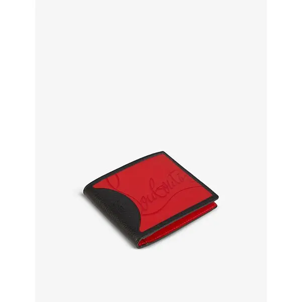 CHRISTIAN LOUBOUTIN Coolcard Logo-plaque Leather Bifold Wallet