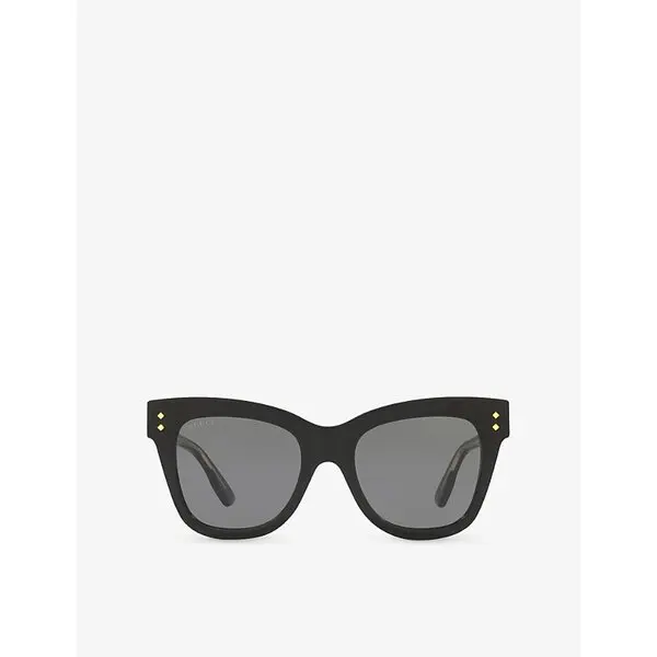 Gucci Gg1082s Cat-eye Sunglasses - Black