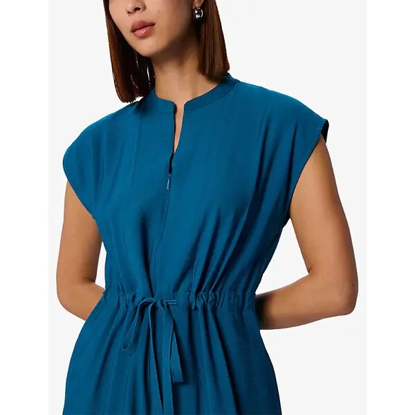 Whistles Relaxed-fit Woven Jumpsuit
