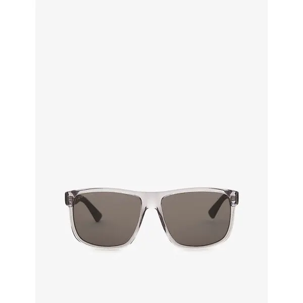Gucci Square-frame Sunglasses - Grey