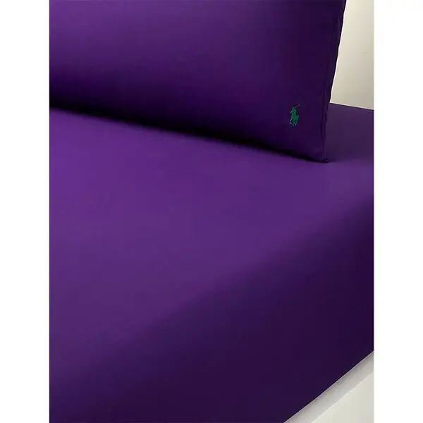 Ralph Lauren Polo Player Cotton Fitted Sheet - Chalet